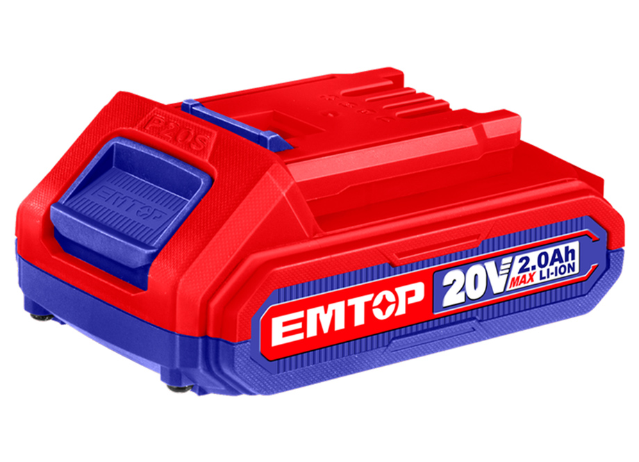 BATERIA 20V 2.0Ah P20S EMTOP | Millasur | Maquinaria y recambios para bosque & jardín